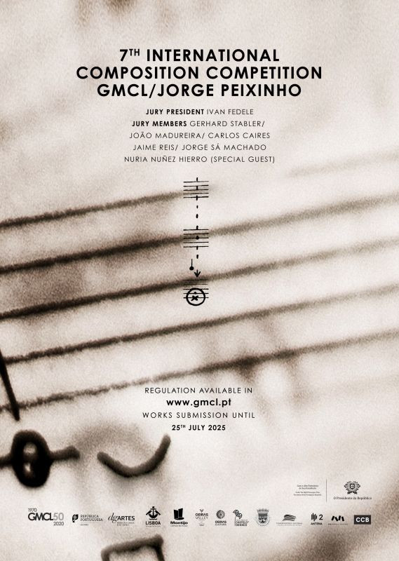 Concurso: 7th International Composition Competition GMCL / Jorge Peixinho